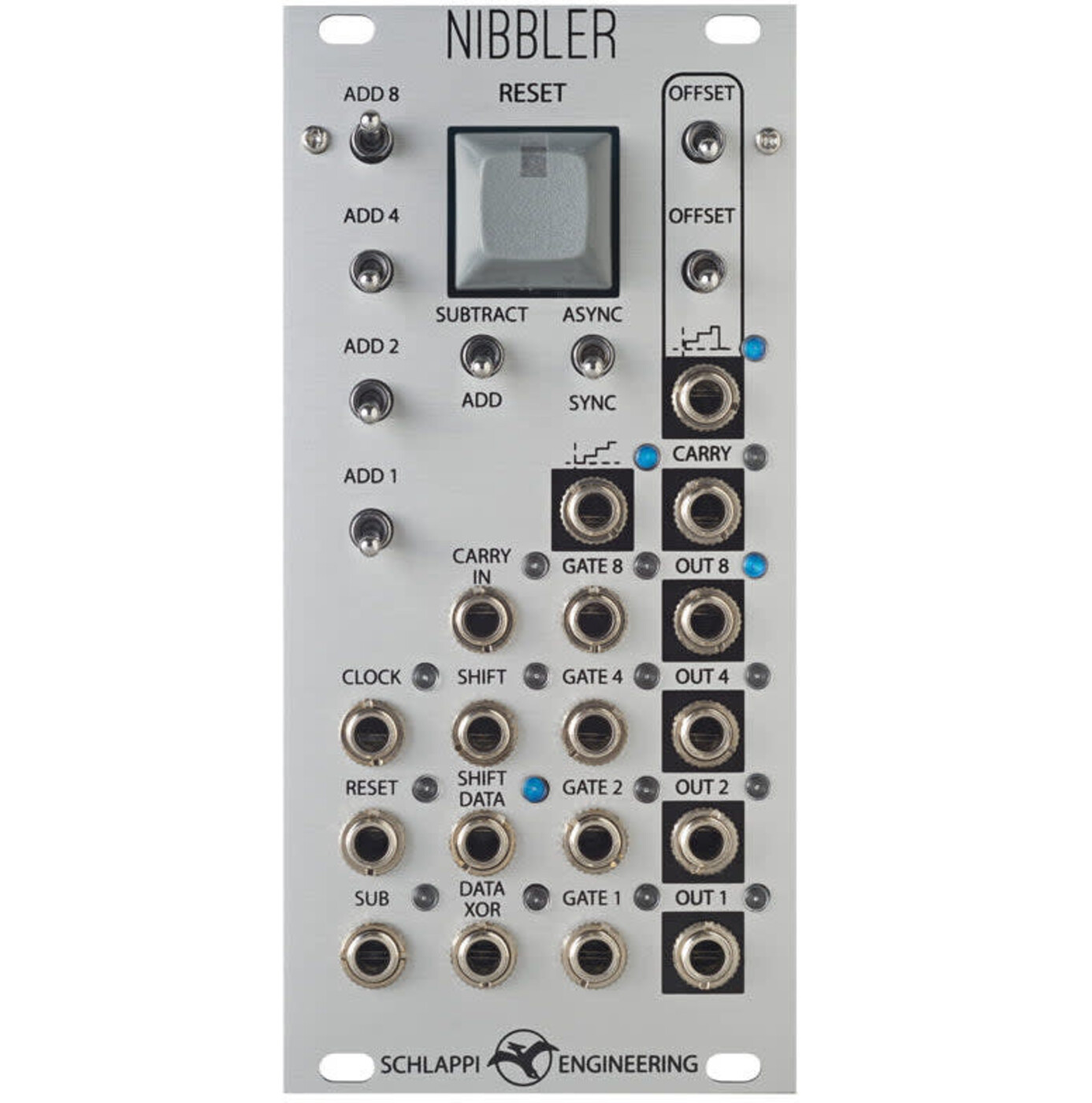 Schlappi Engineering Nibbler, Silver - Control Voltage