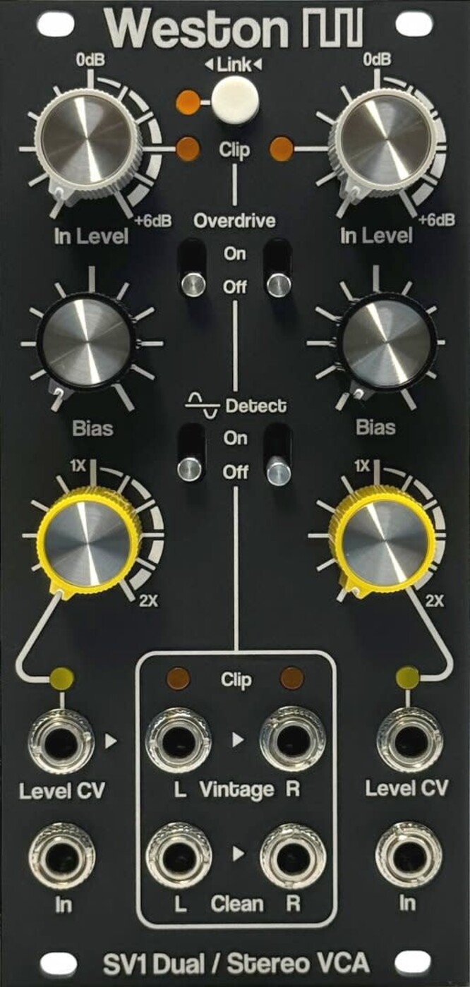 Weston Precision Audio SV1 Dual / Stereo VCA - Control Voltage