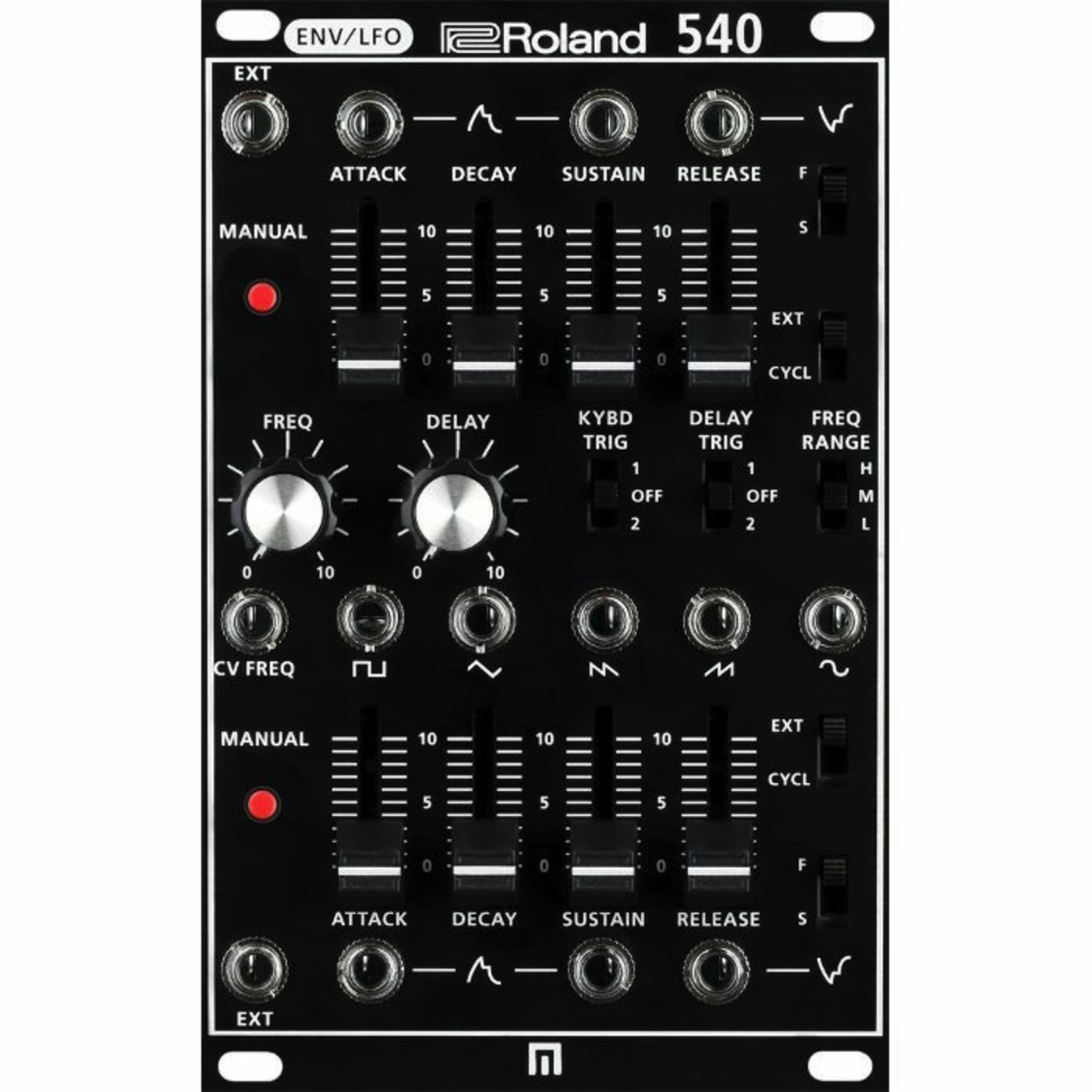 Roland System-500 540 Dual Envelope/LFO, DEMO UNIT - Control Voltage