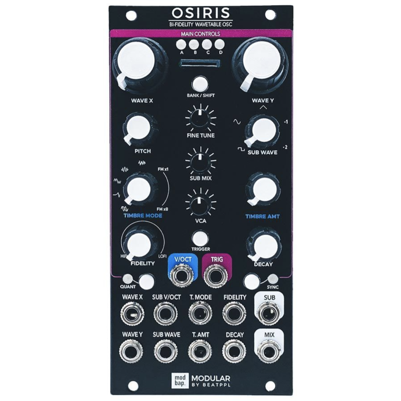 Modbap Modular Osiris, DEMO UNIT - Control Voltage