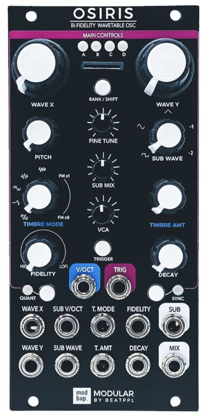 Modbap Modular Osiris, DEMO UNIT - Control Voltage