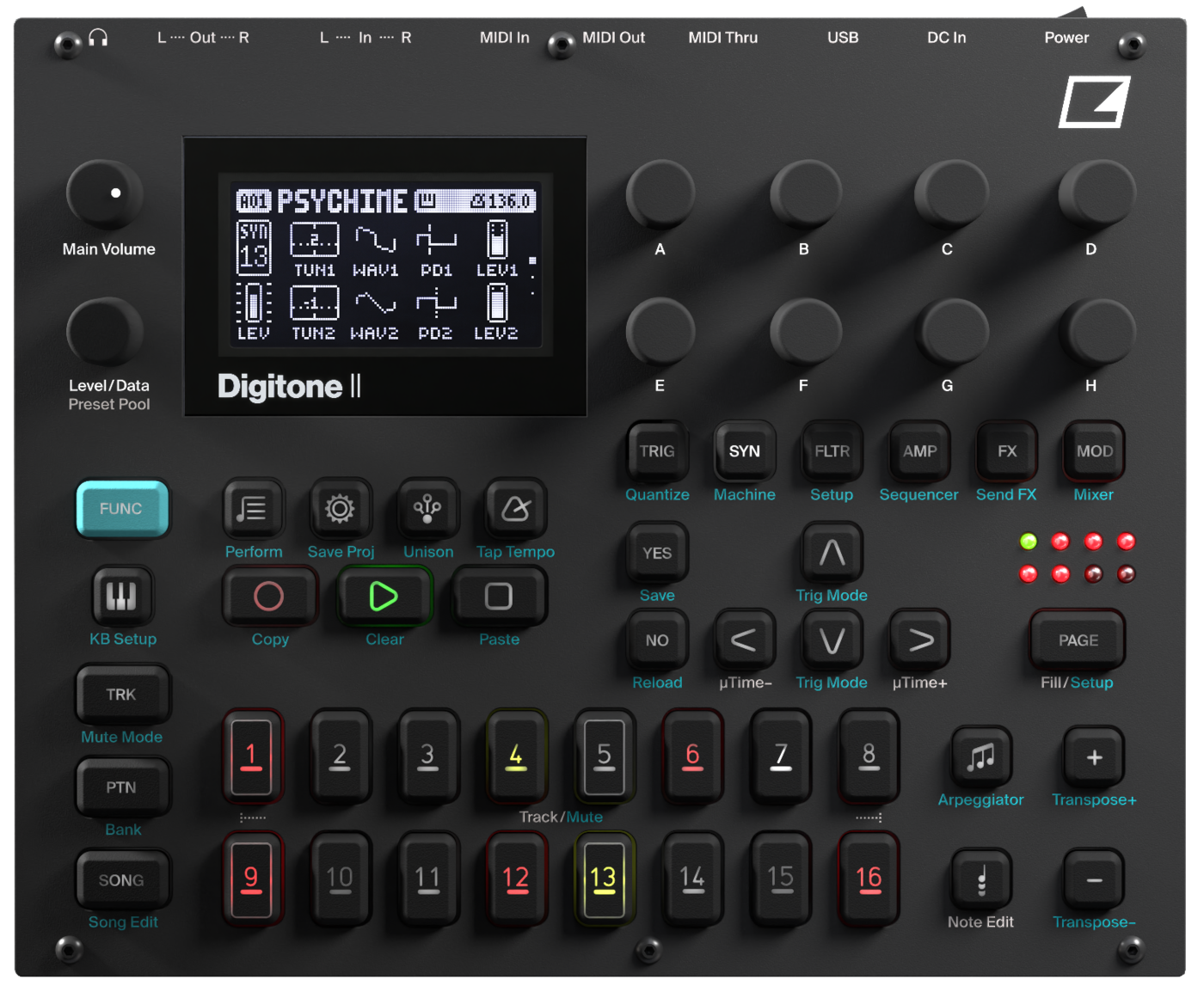 Elektron Digitone II - Control Voltage