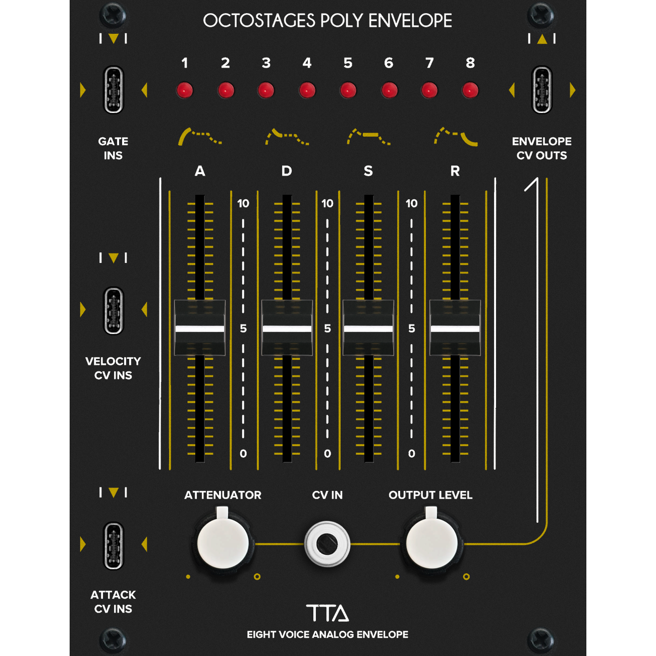 Tiptop Audio Octostages ART - Control Voltage