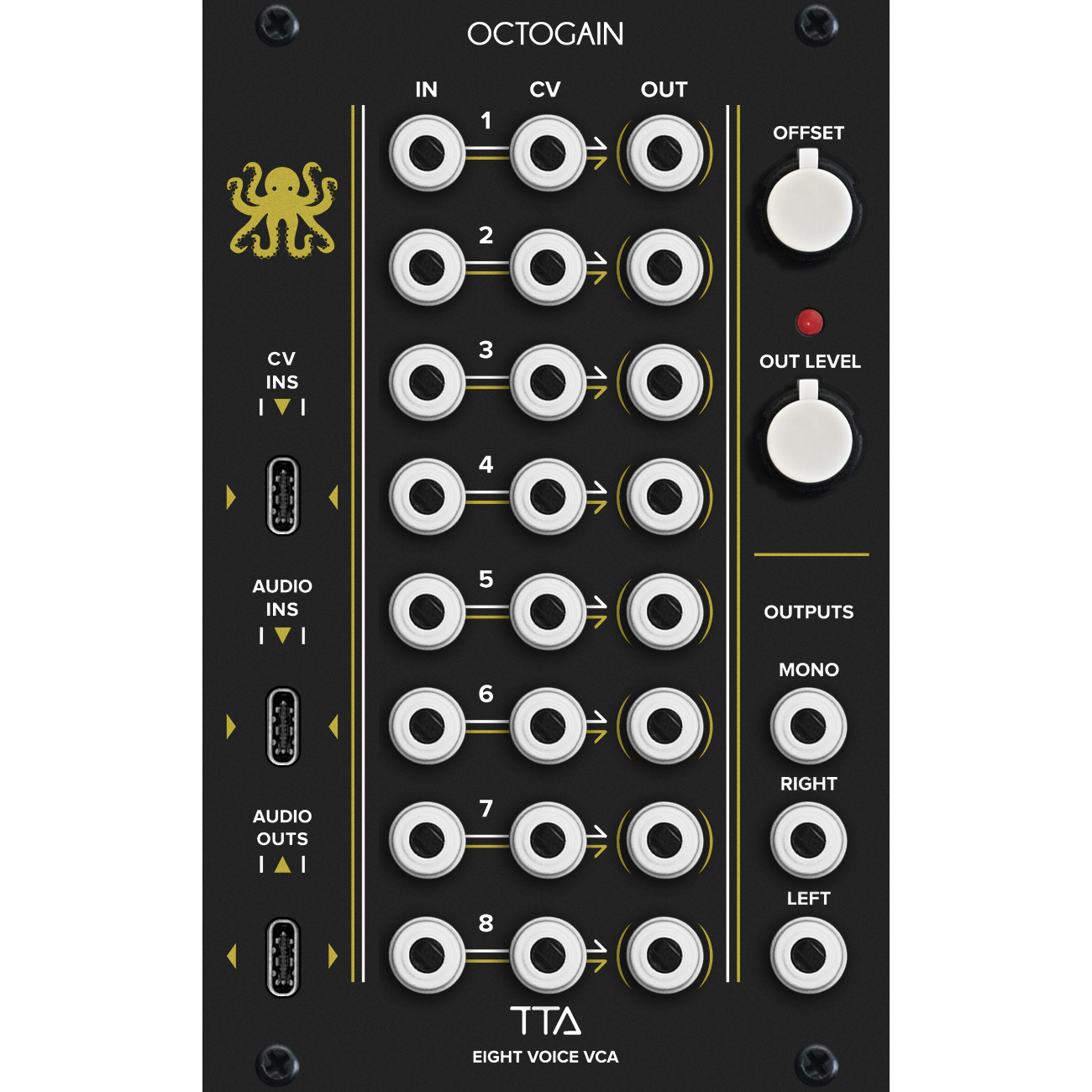 Tiptop Audio Octogain ART - Control Voltage