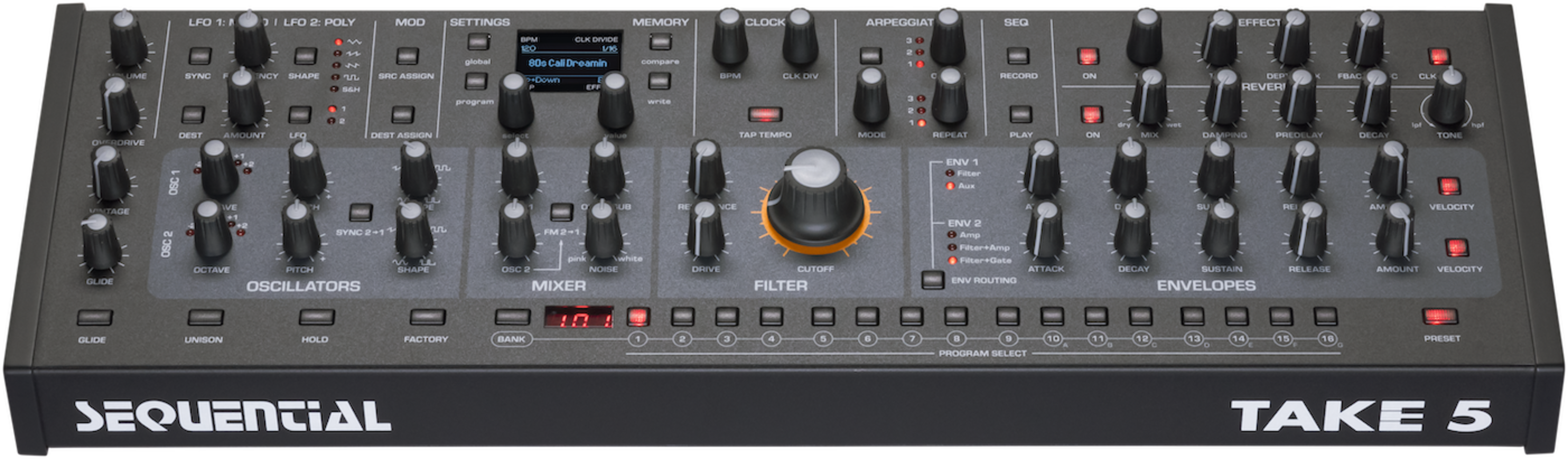Sequential Take 5 Desktop - Control Voltage