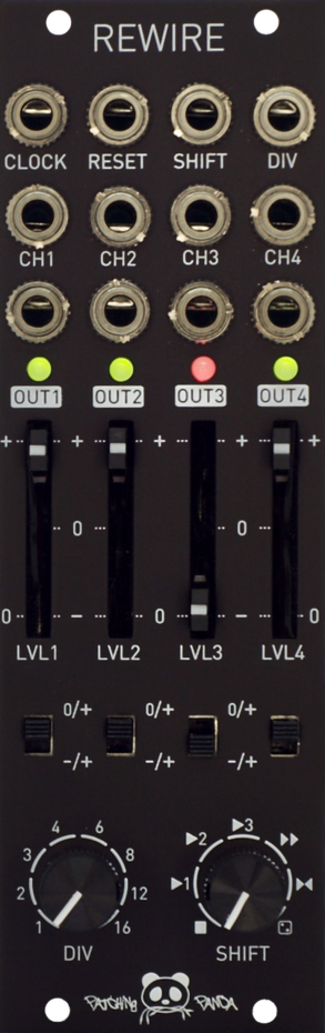 Patching Panda Rewire - Control Voltage