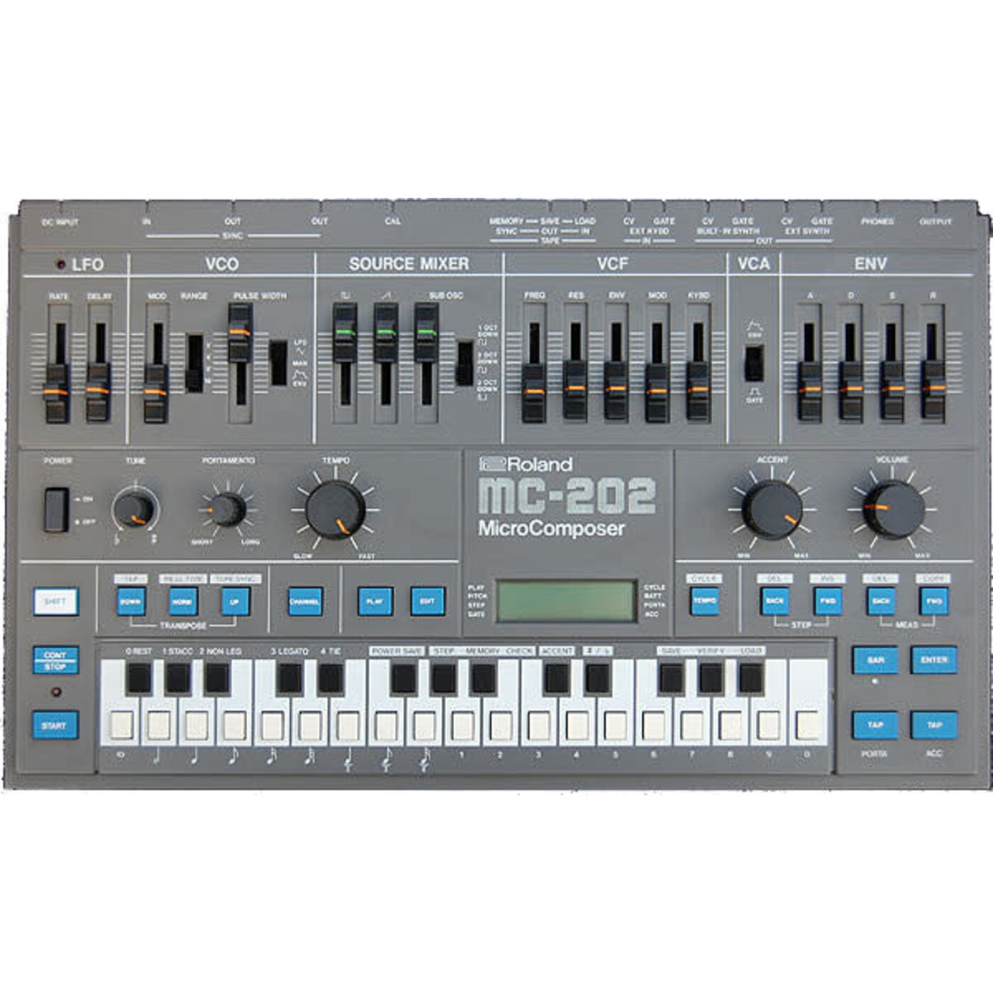 Roland MC-202 MicroComposer, VINTAGE - Control Voltage