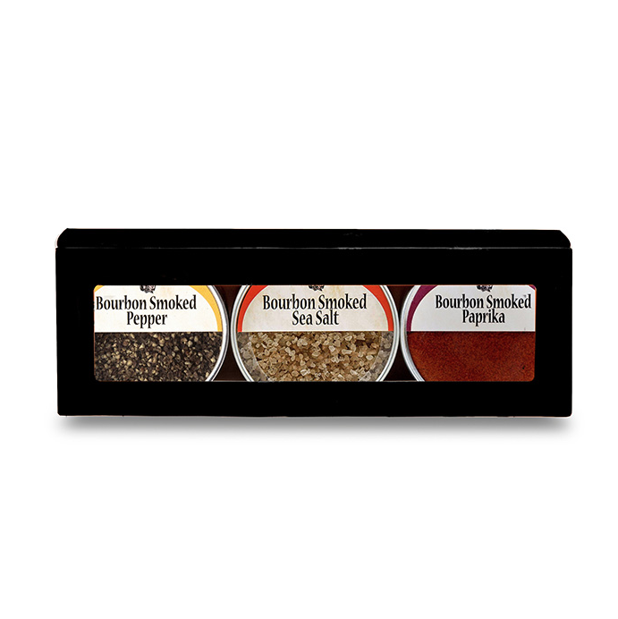 3 Spice Pack/ Salt, Pepper, Paprika - Monograms Plus Cullman