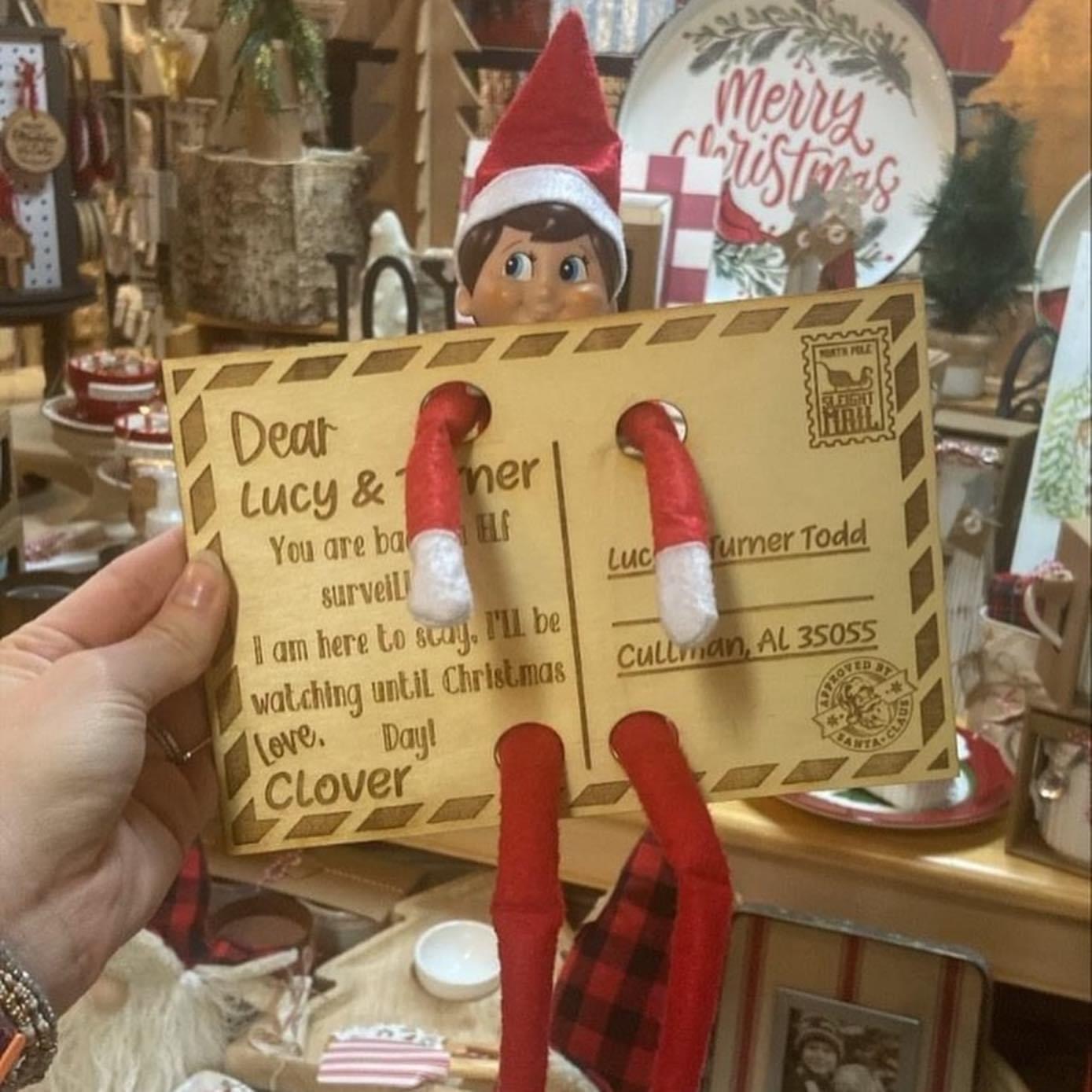 Elf Postcard Engraving - Monograms Plus Cullman