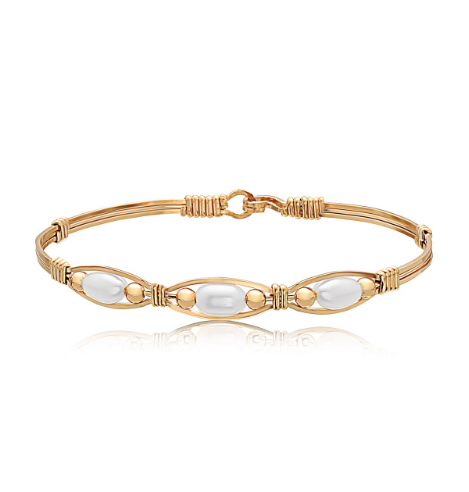 Bella Bracelet All Gold - Monograms Plus Cullman