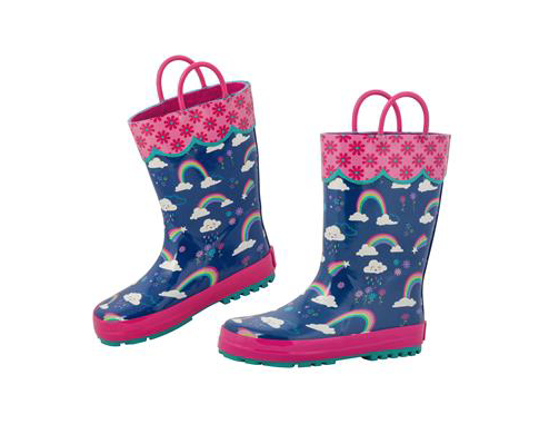 Rainbow All Over Rainboots - Monograms Plus Cullman