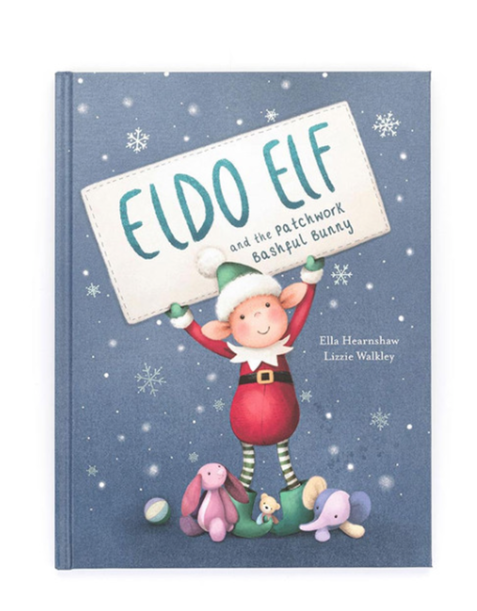 Eldo Elf & The Patchwork Bashful Bunny Book - Monograms Plus Cullman