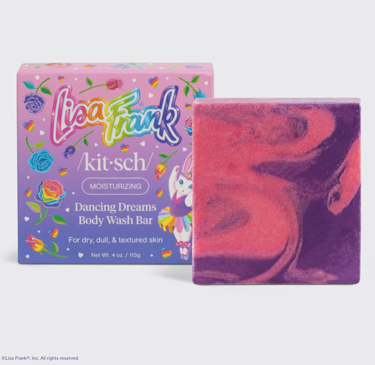 Lisa Frank x Kitsch Dancing Dreams Body Wash Bar - Monograms Plus Cullman