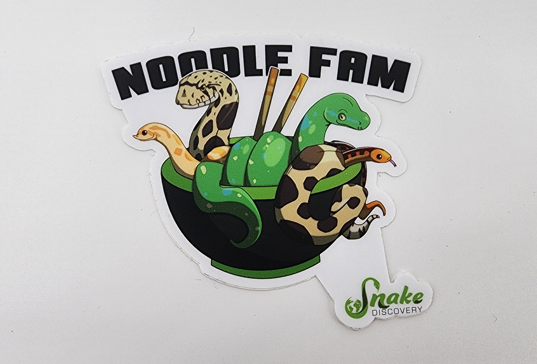 SD Sticker Noodle Fam - Snake Discovery