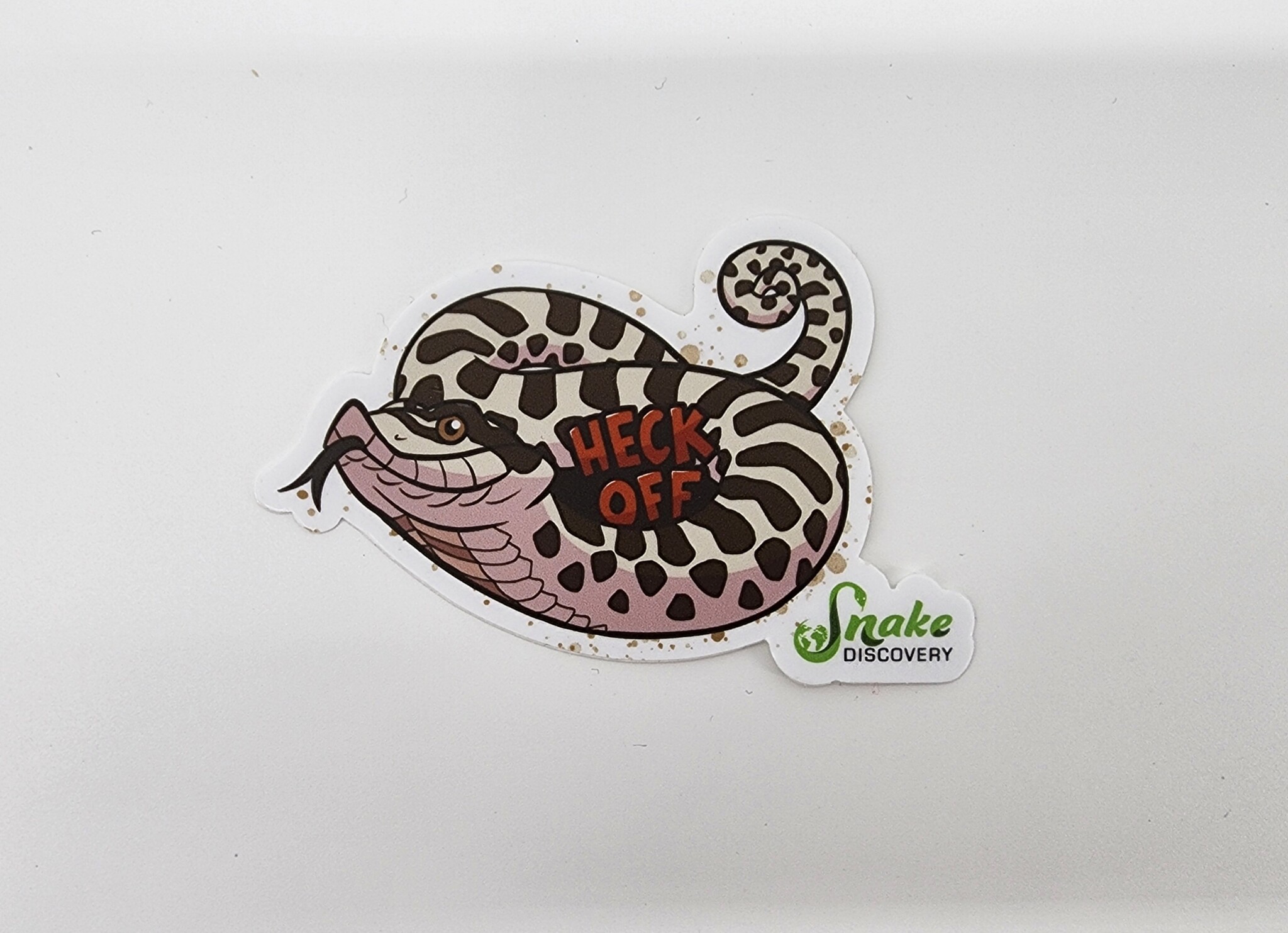 SD Sticker Hognose HeckOff - Snake Discovery