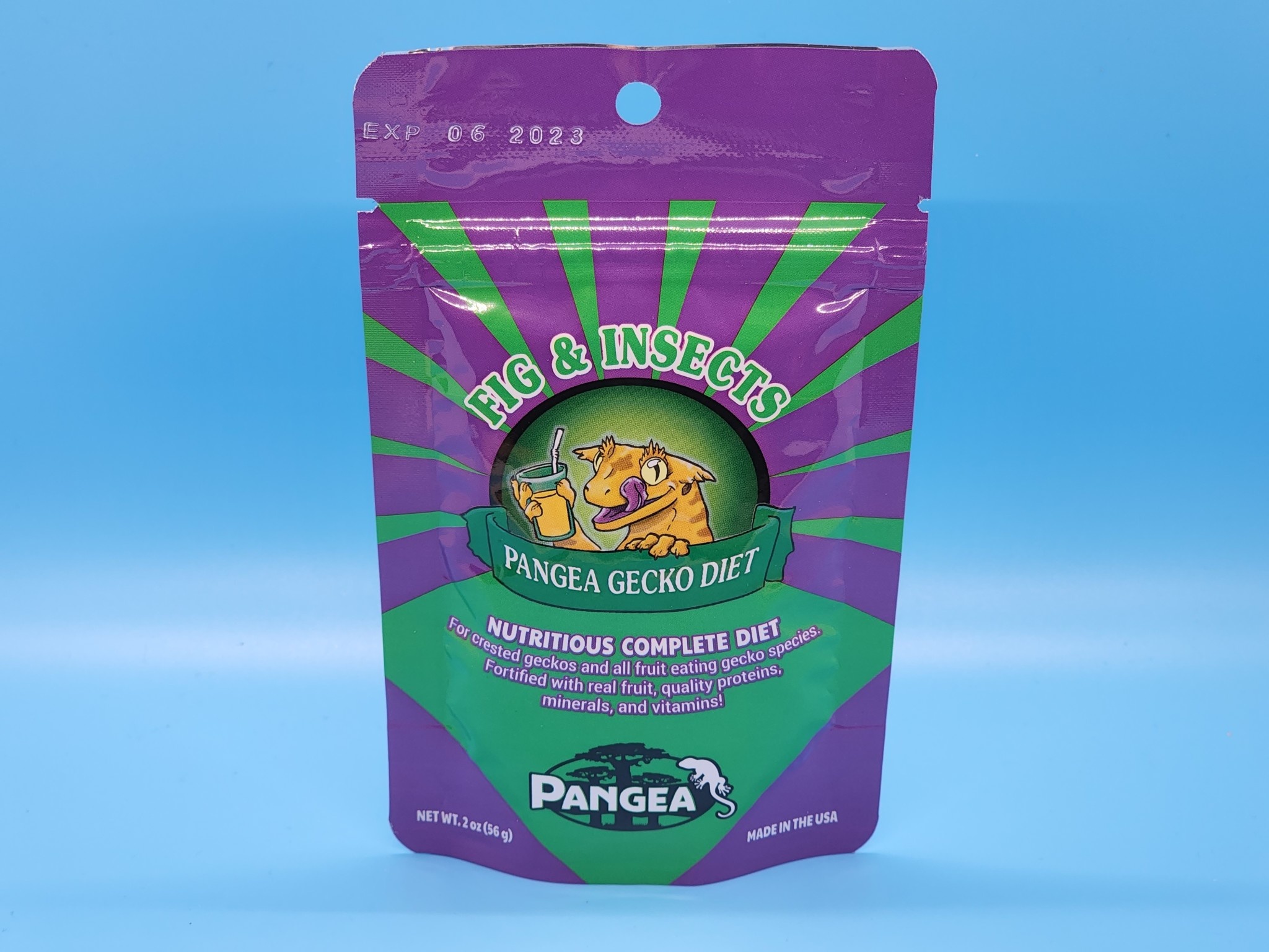 Pangea Gecko Diet Fig & Insects 2oz ( UPC 4931 ) - Snake Discovery