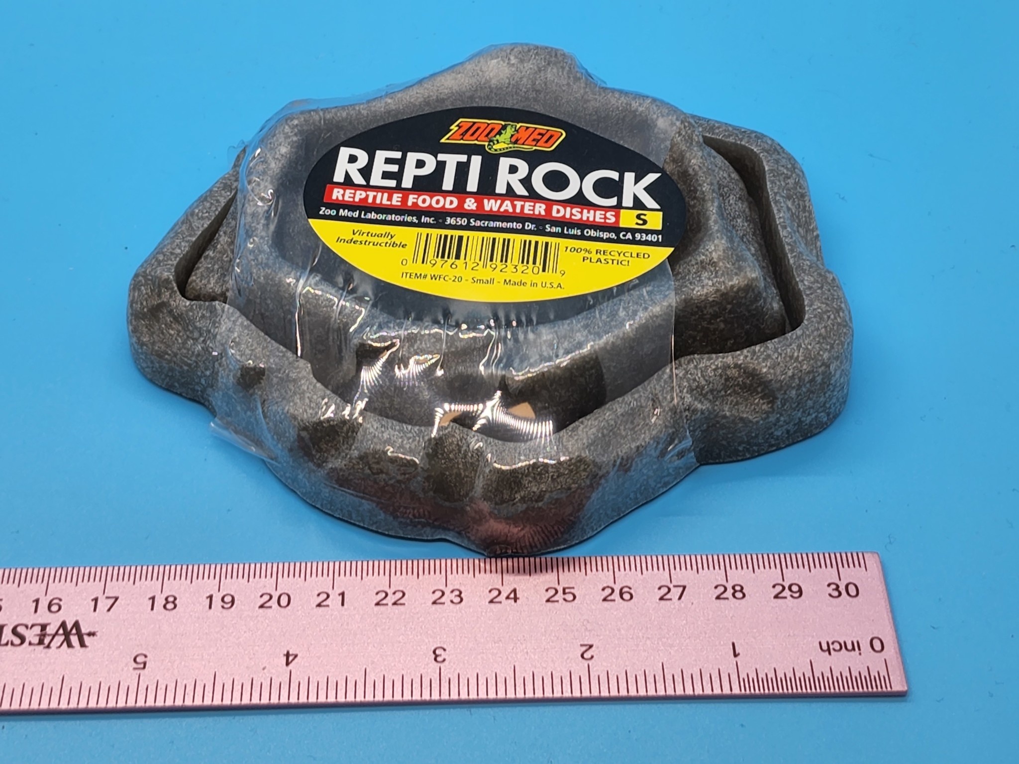 Combo Repti Rock Food/Water Dish sm - Snake Discovery