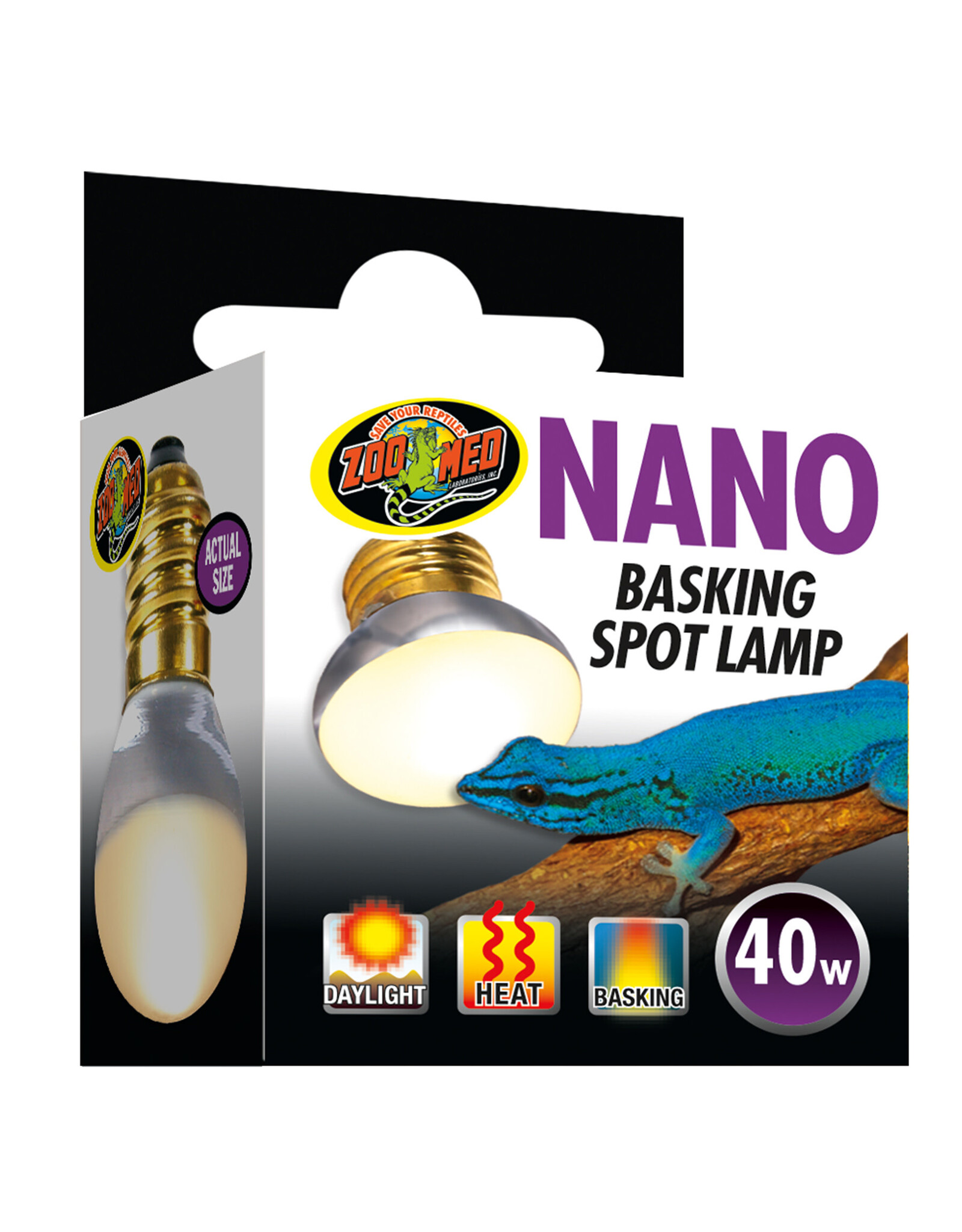 Zoo Med Nano Basking Bulb 40 watt - Snake Discovery