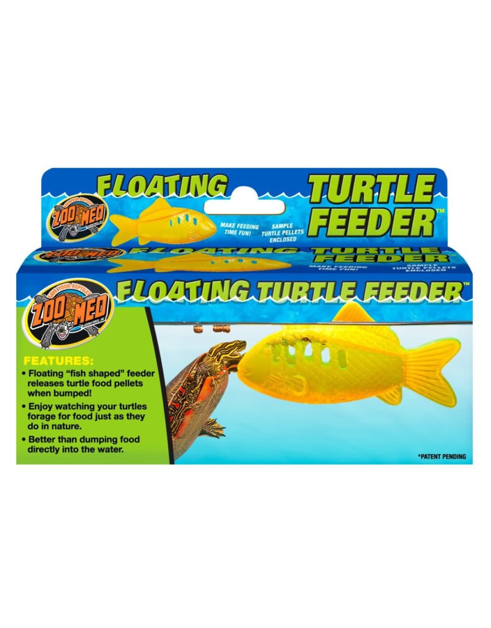 Floating Turtle Feeder - Snake Discovery