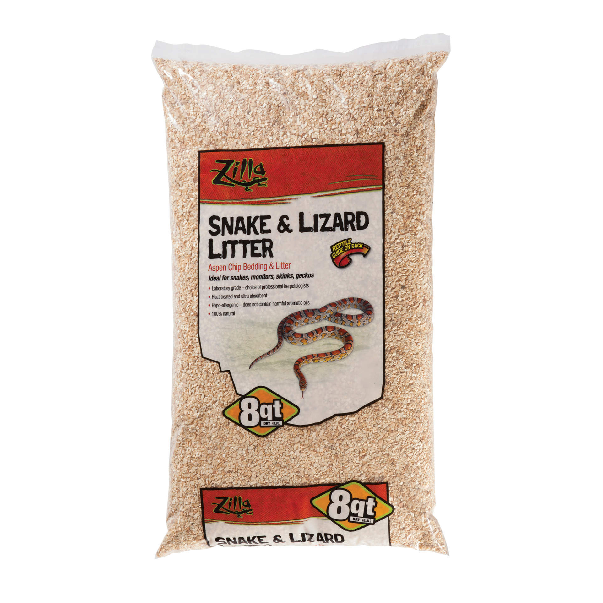 Zilla Lizard Litter 8 qt - Snake Discovery