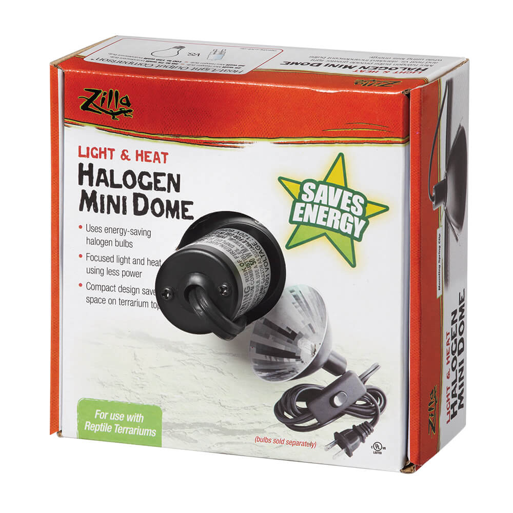 Zilla Mini Halogen Dome ZLA15629 ( UPC 6296 ) - Snake Discovery