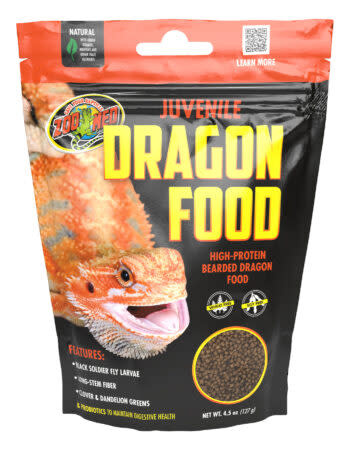 Zoo Med Juvenile Bearded Dragon Food 4.5oz - Snake Discovery