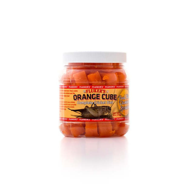 Fluker's Cricket Orange Cubes 12oz - Snake Discovery