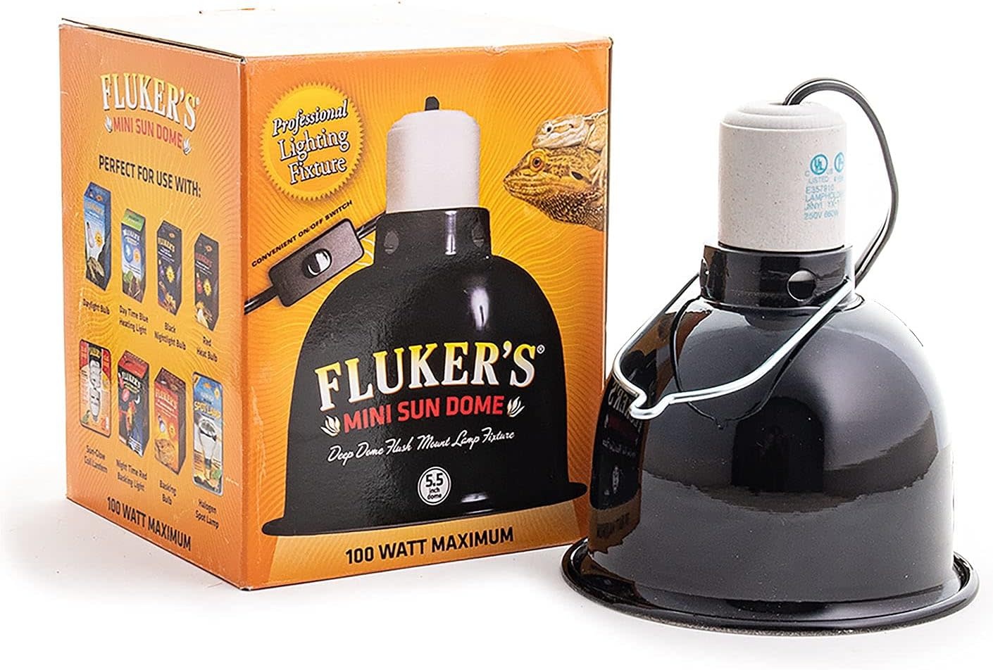 Fluker's Mini Deep Dome 5.5" ( UPC 0048 ) - Snake Discovery