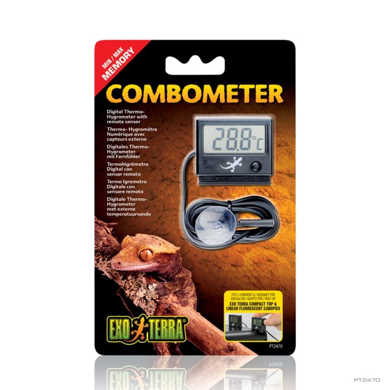 Exo Terra Thermometer/Hygrometer ( UPC 4703 ) - Snake Discovery