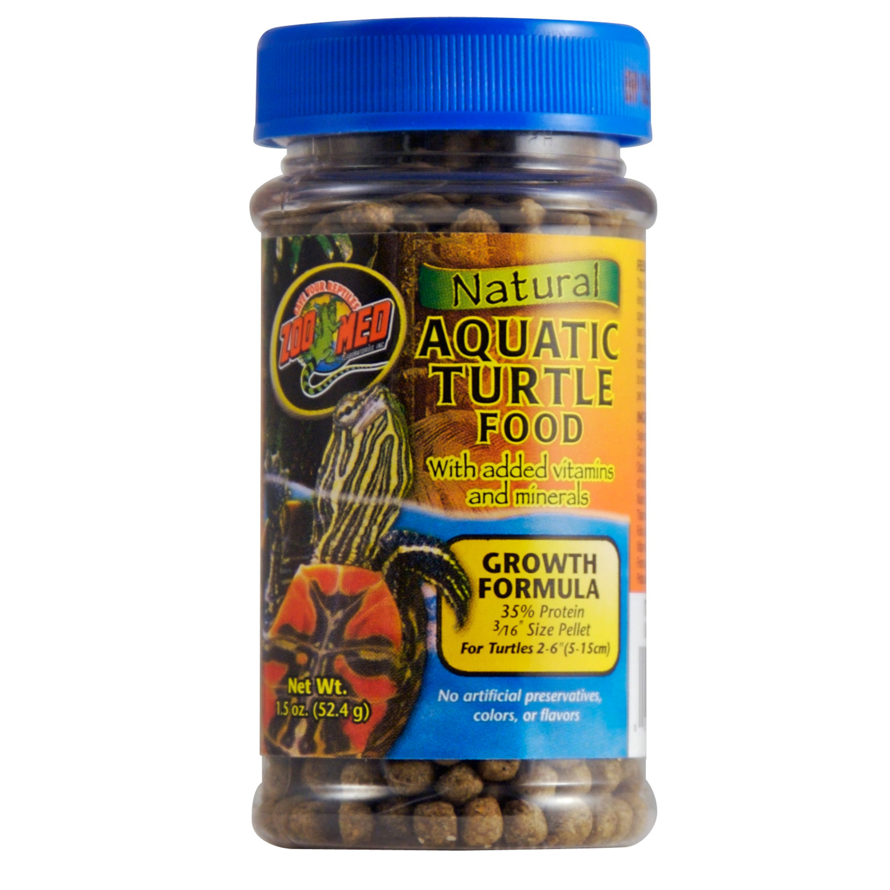 Zoo Med Turtle Food 1.5oz ( UPC 0501 ) - Snake Discovery