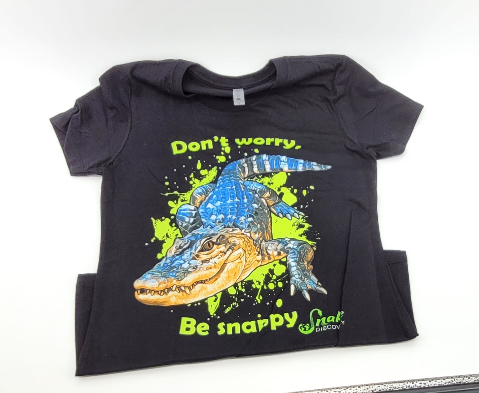 SD Don't Worry, Be Snappy T-shirts - Snake Discovery
