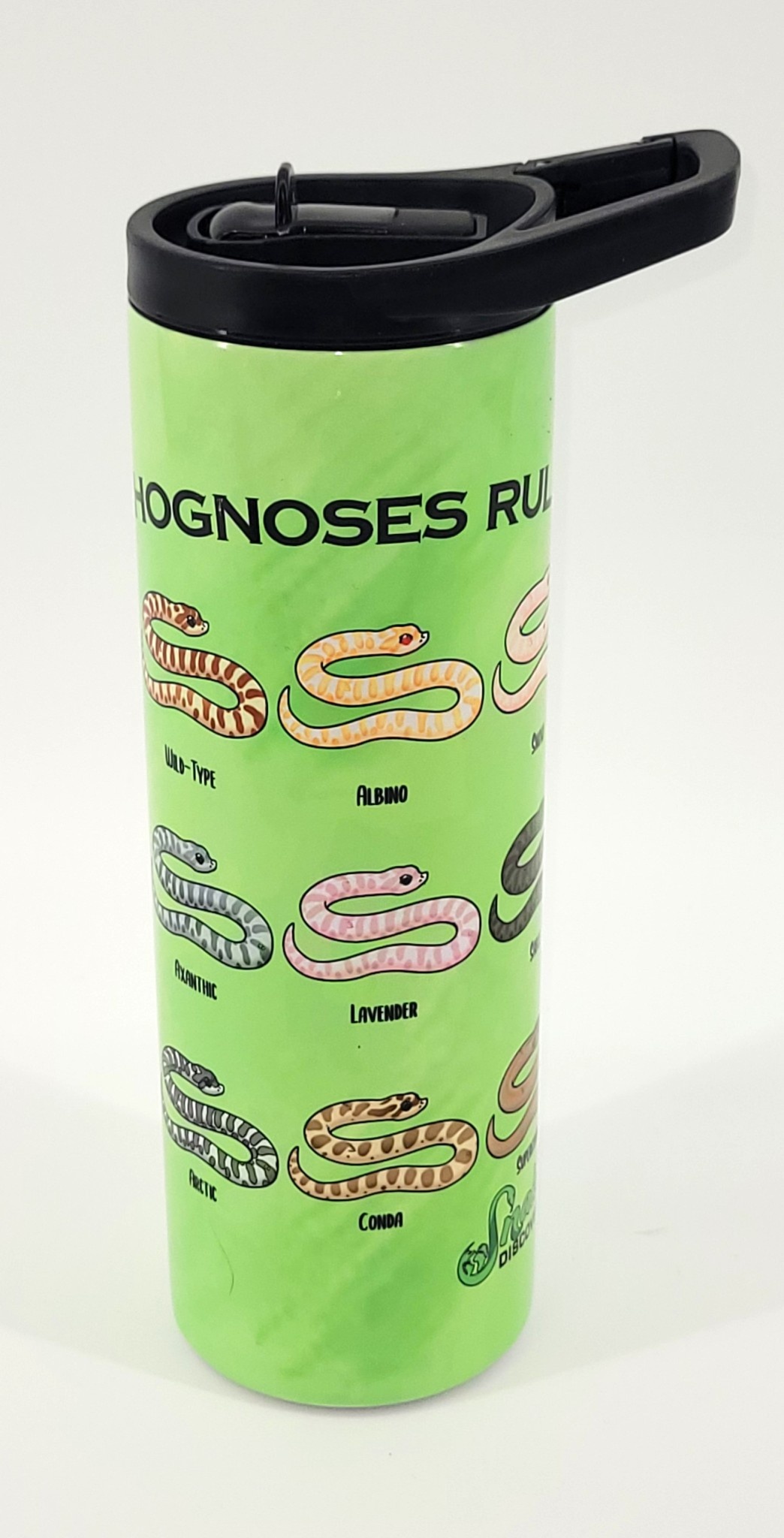 SD Hognose Rules Tumbler New - Snake Discovery