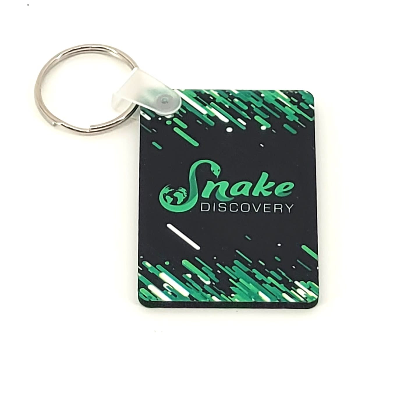 SD Rectangle Keychain Logo - Snake Discovery