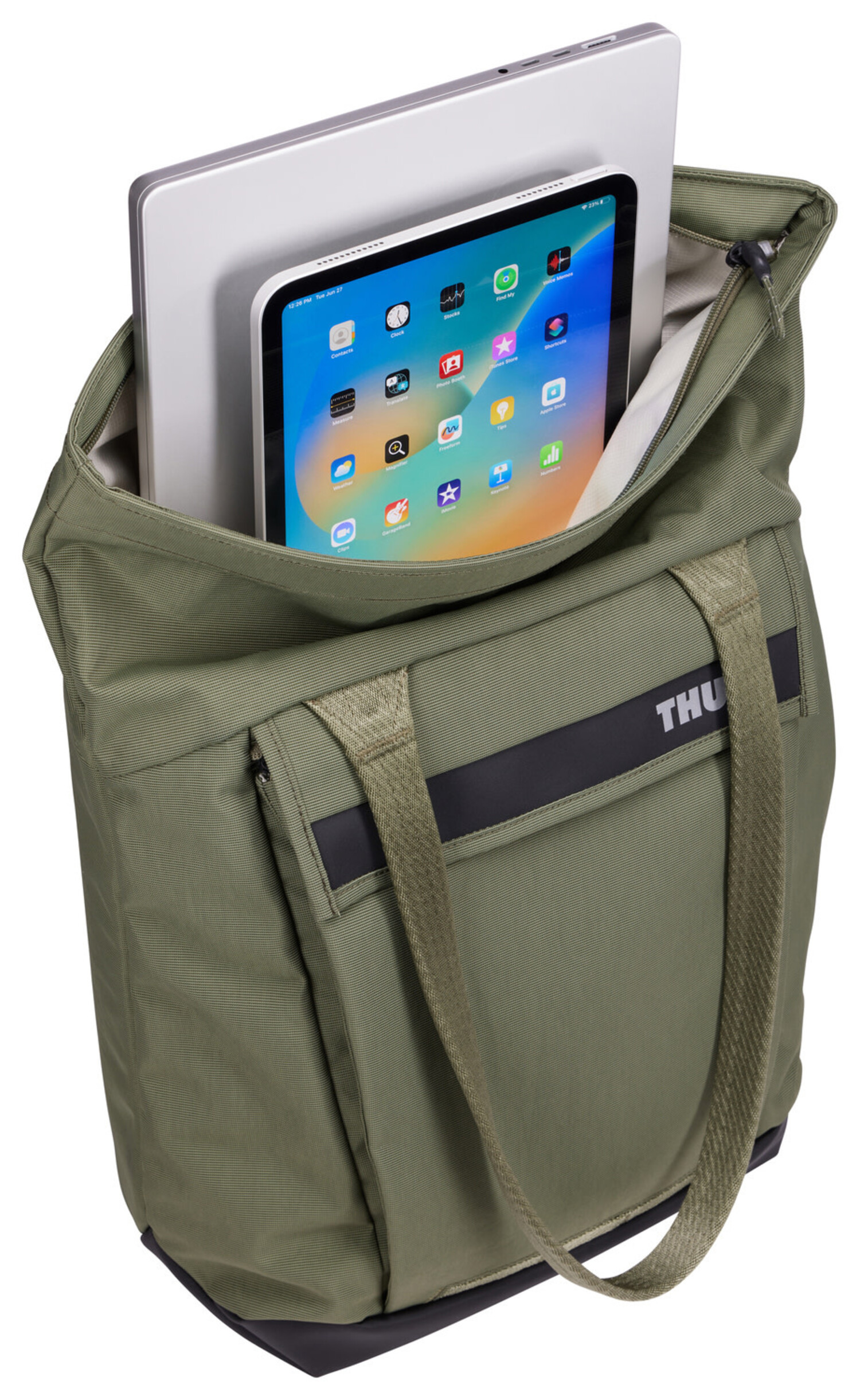Thule Paramount Tote 22L- Soft Green - Just Bags Luggage Center