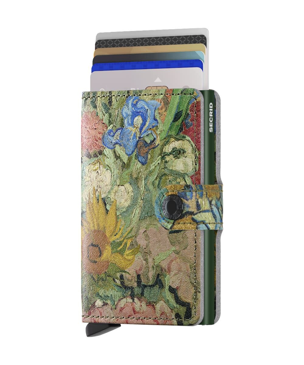 Secrid Mini Wallet- Art- Bouquet - Just Bags Luggage Center