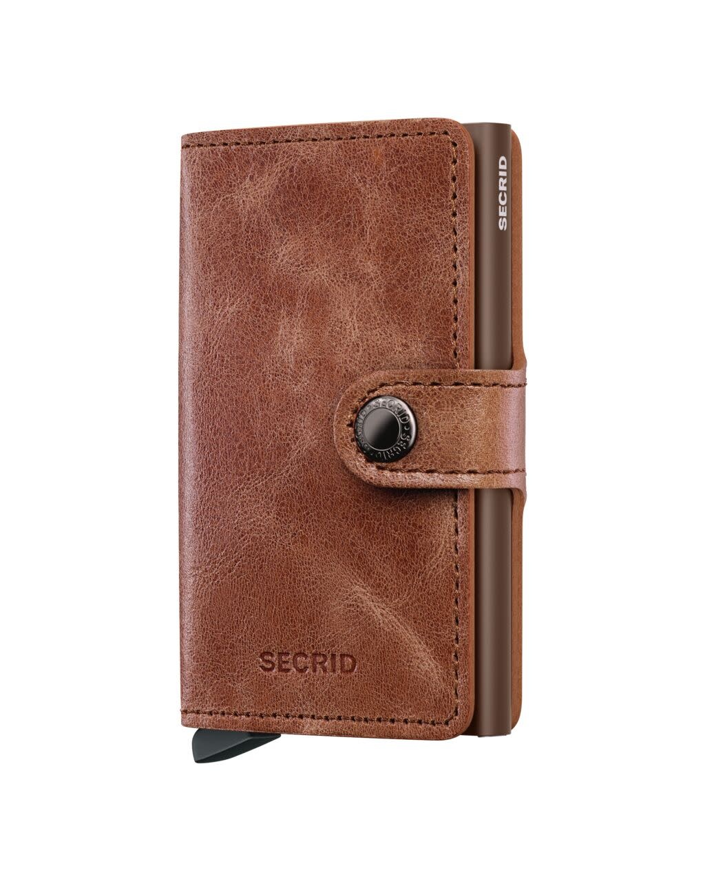 Secrid Mini Wallet- Vintage Cognac-Brown - Just Bags Luggage Center