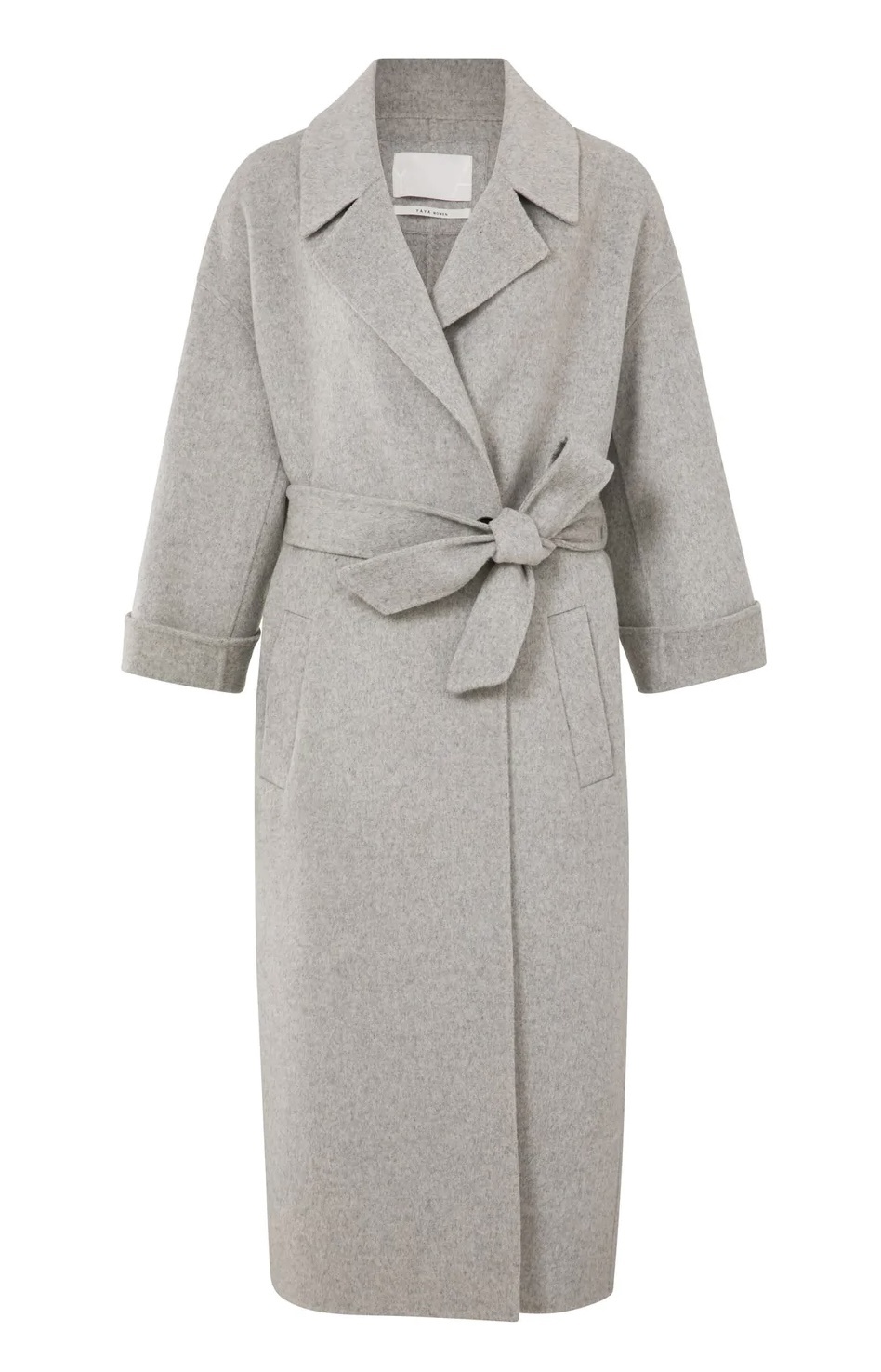Yaya - Long wool Mix Coat - MonAmie Boutique