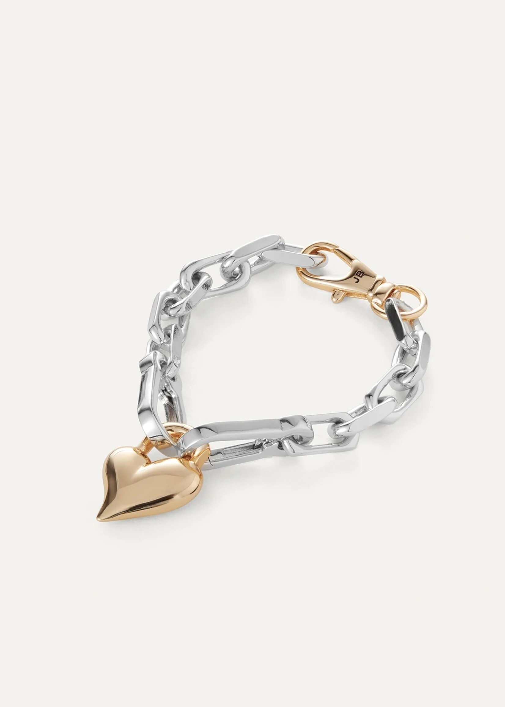 Jenny Bird - Padlock Heart Chain Bracelet - MonAmie Boutique