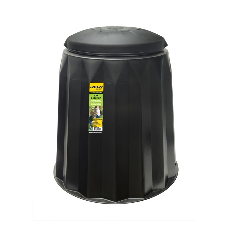 Compost bin 220L black - Environment House