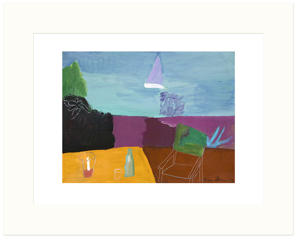 Lilac sailboat, 2013 - Ken Done Gallery