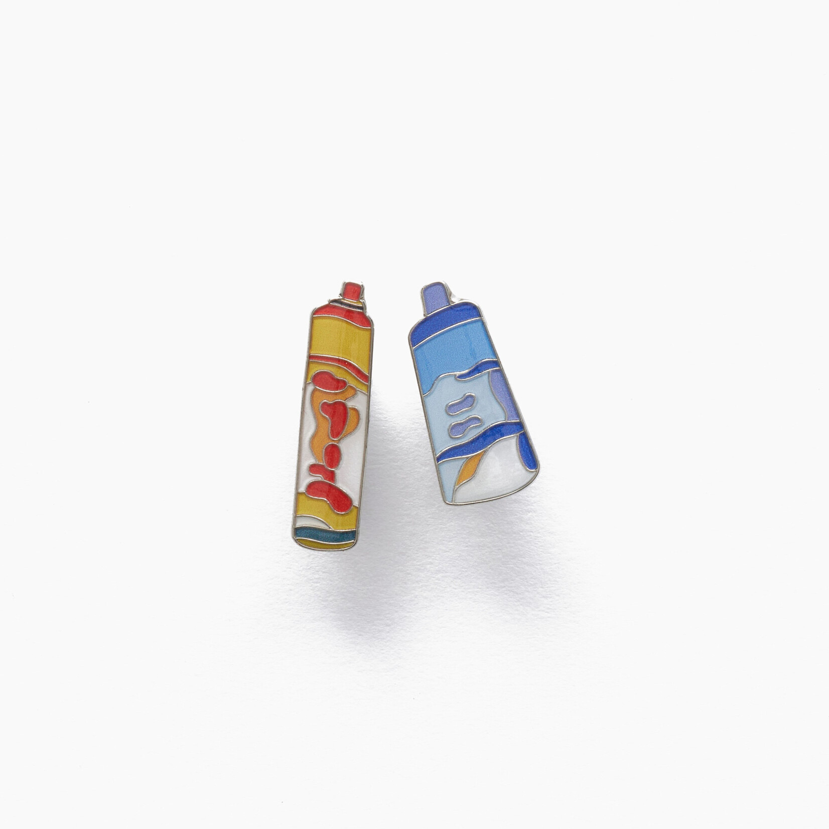 'Sunday' Paint Tubes Pin - AGNSW x Ken Done - Ken Done Gallery
