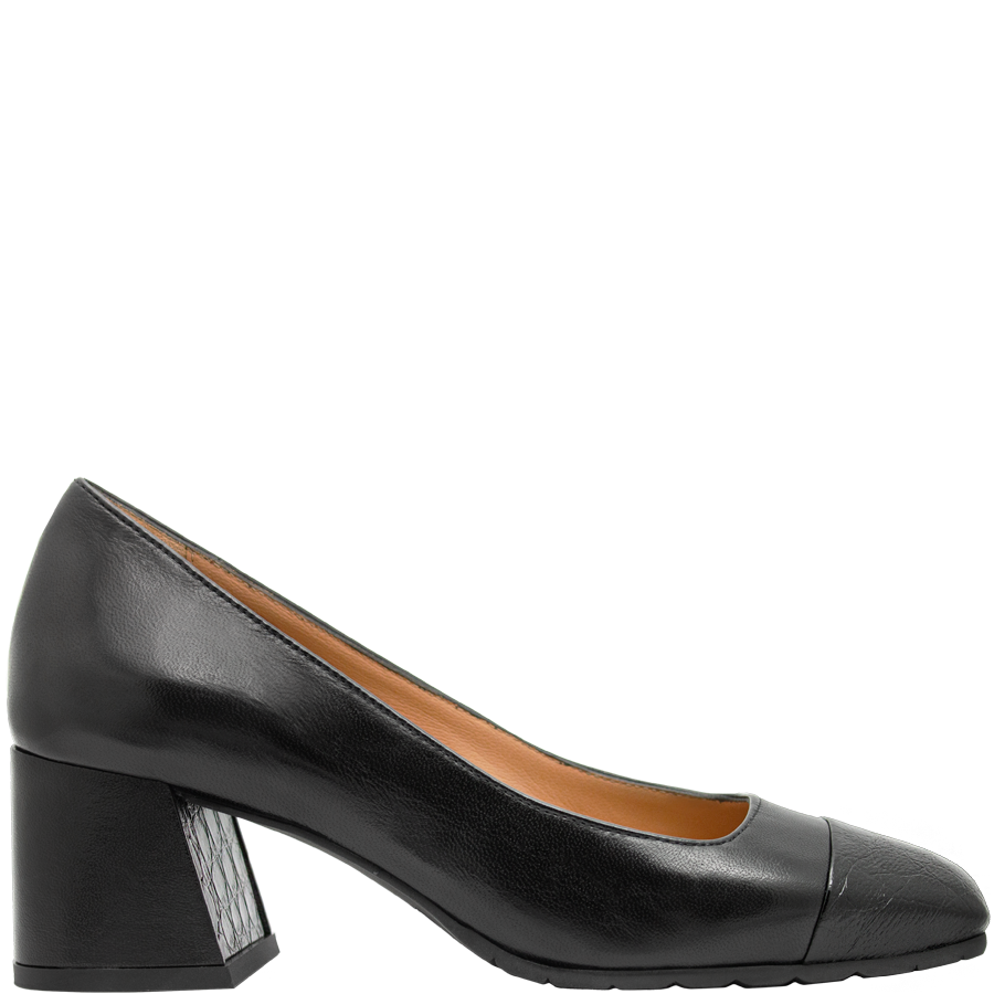 MaraBini M12A Black Bico Pump-1012A - Head Start Shoes