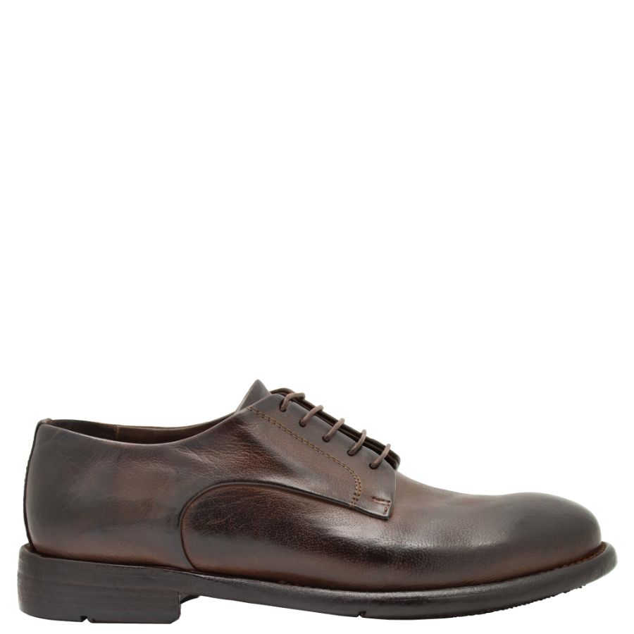 LeMargo LE4H Brown Lace-Up Flat Selah - Head Start Shoes