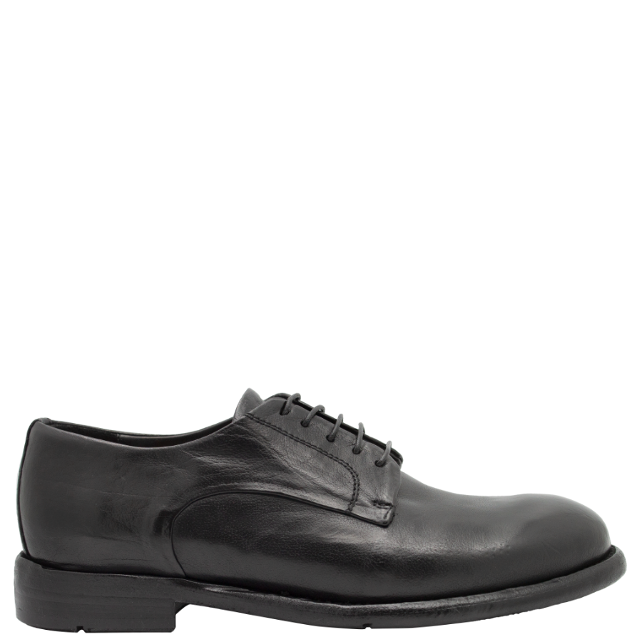 LeMargo LE4I Black Lace-Up Flat Selah - Head Start Shoes