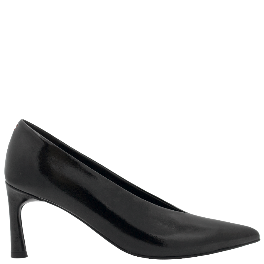 Halmanera H50N Black Glaze High Heel Pump 1008 - Head Start Shoes
