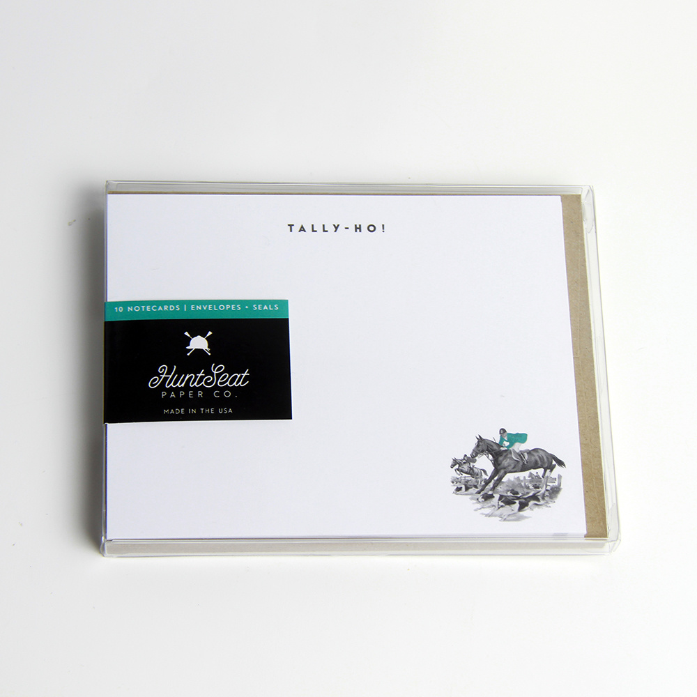 Tally Ho! Notecards - Franklin Saddlery