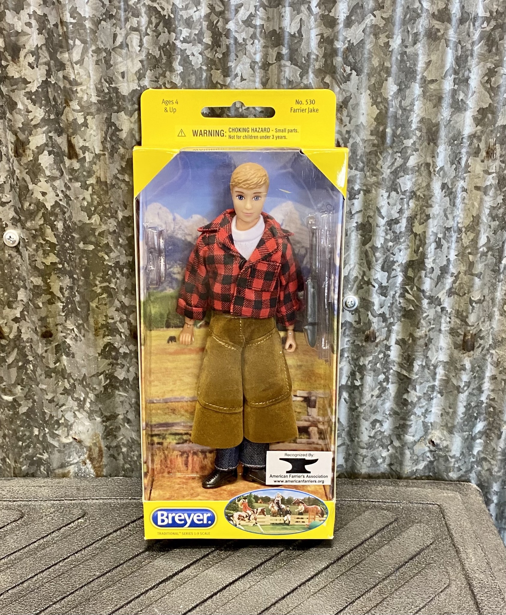 Breyer Farrier Jake with Tools - Franklin Saddlery