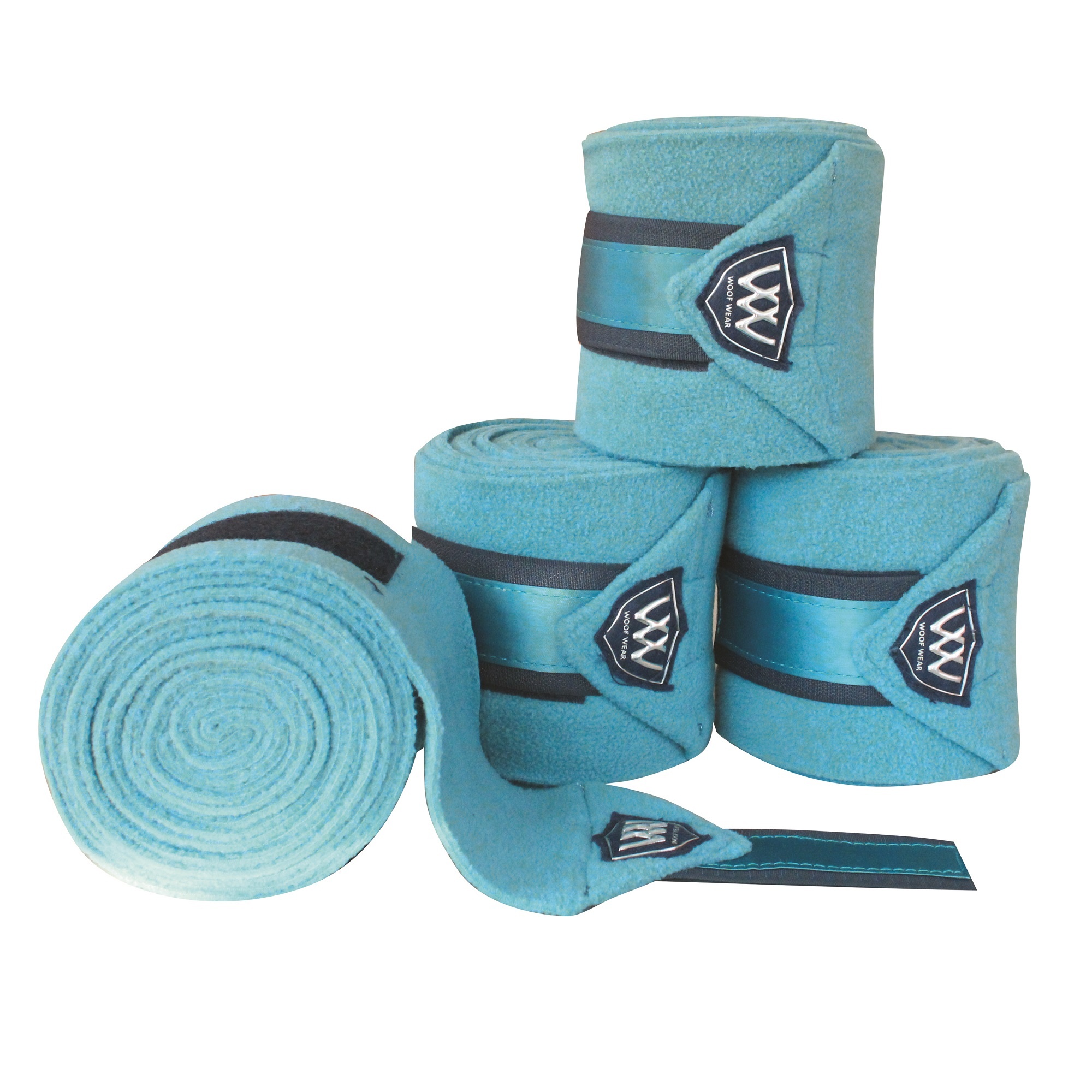 Woof Wear Vision Ocean Blue Polo Wraps Full - Franklin Saddlery