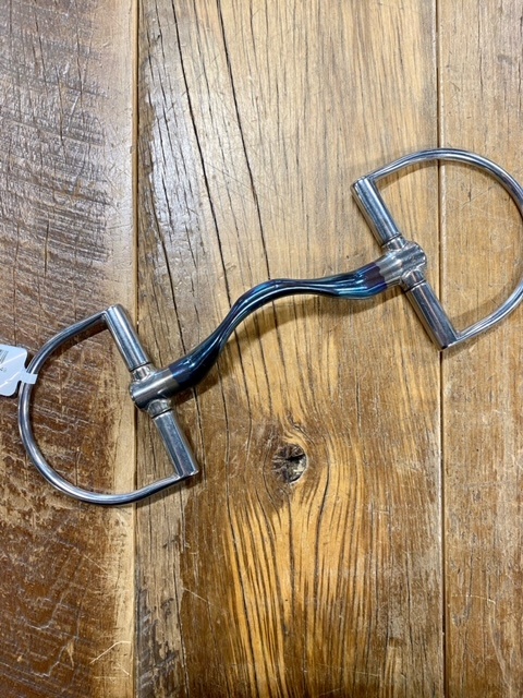 Trust Sweet Iron Dee Ring Straight Medium Port - Franklin Saddlery