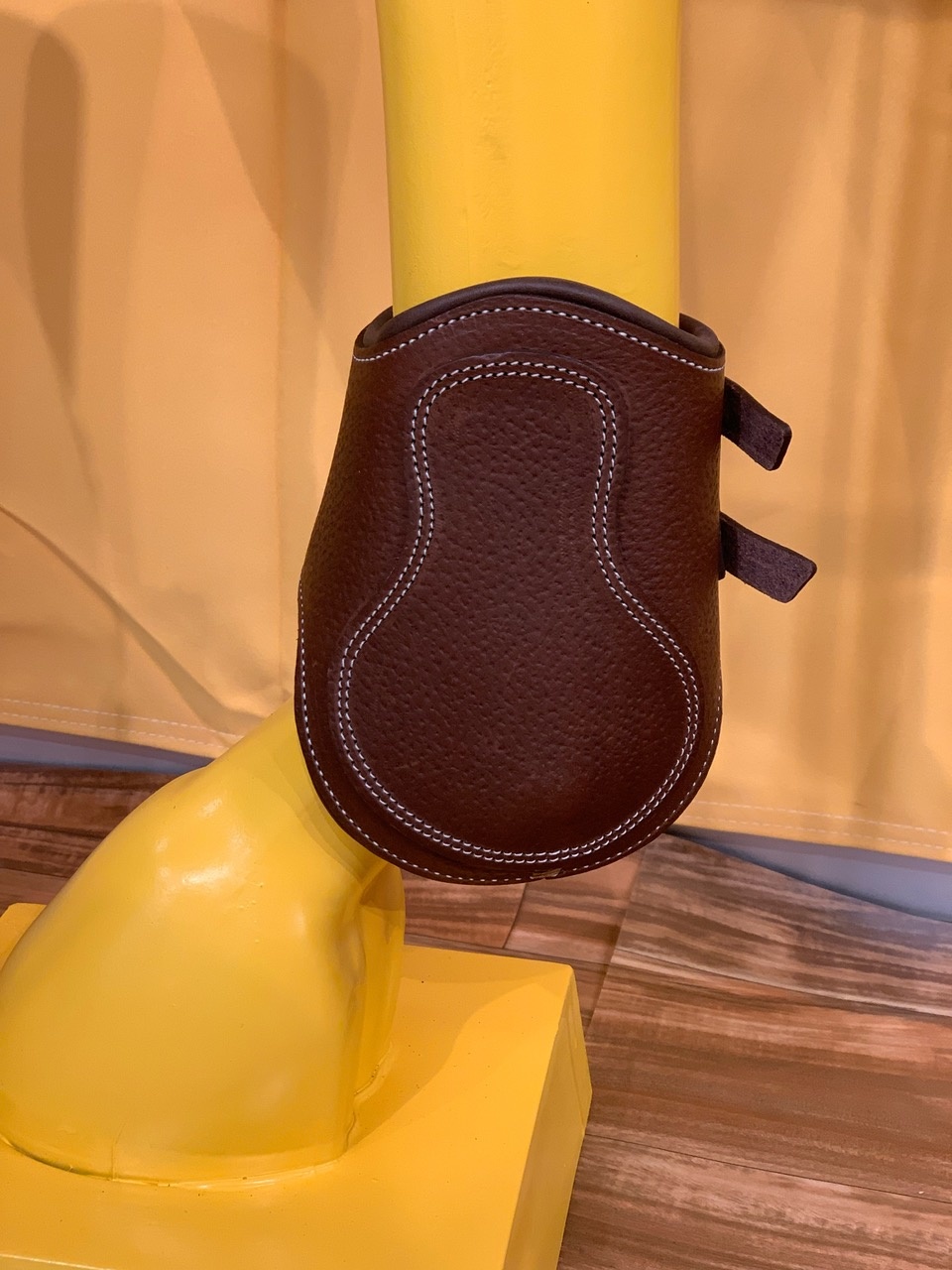 Butet Leather Back Boots Gold - Franklin Saddlery